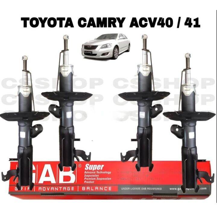 Toyota Camry ACV40 ACV41 2007-2011 FRONT / REAR GAS , GAB Shock ...