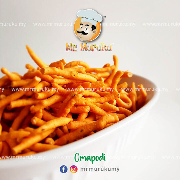 Mr. Muruku's Omapodi Murukku | Lazada