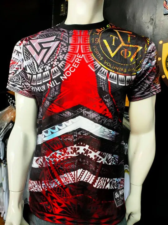 Triskelion Fraternity Shirt (Tau Gamma Phi Full Sublimation Frat shirt ...