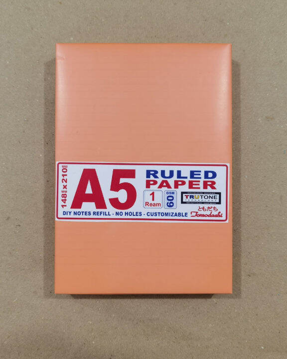 A5 Ruled Paper Tomodachi packed per Ream | Lazada PH