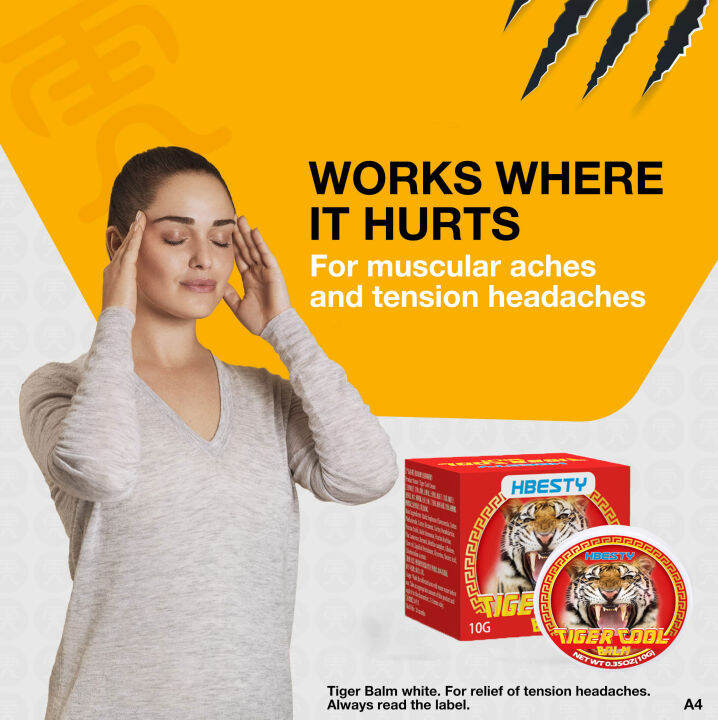 Tiger Balm ORIGINAL Muscle Pain Relief Cream Sprain Joint Rheumatism ...