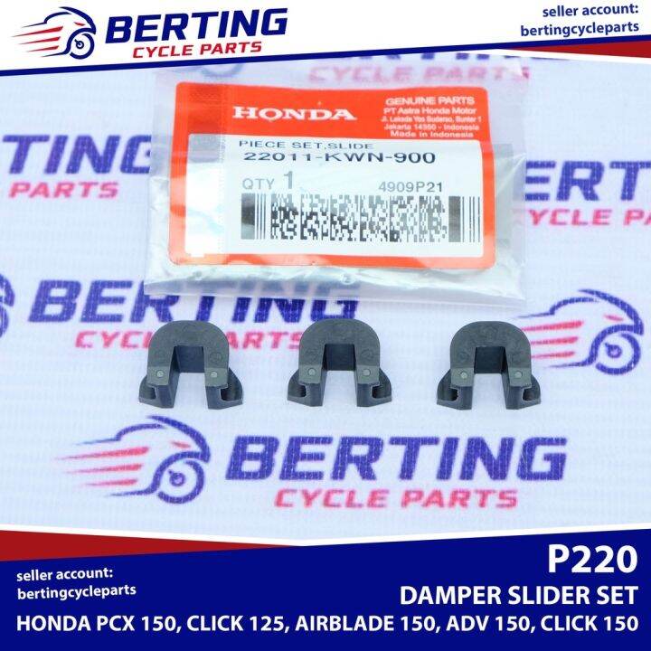 SLIDER DAMPER SET Honda Click 125 150 Airblade 150 PCX 150 ADV 150 ...