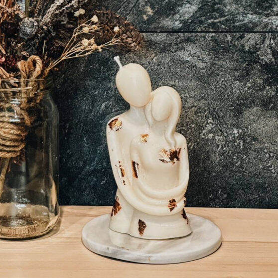 เทียนคู่รัก โอบกอดกัน Lover Hug Candle เทียนแต่งบ้าน หวานๆ เพิ่มความ ...