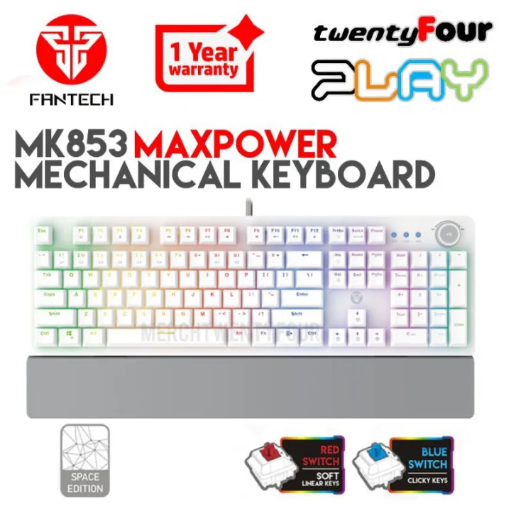 【Spot goods】Maxpower mk853 Gaming Mechanical keyboard Fantech MK853 Max ...