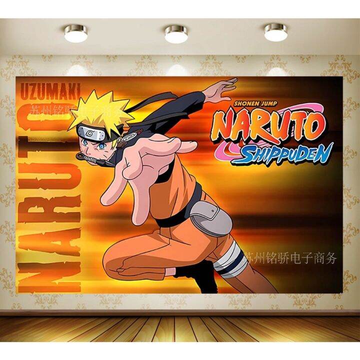 Kira Naruto Birthday theme backdrop banner party decoration photo ...