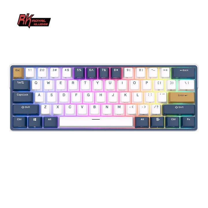RK61 Plus ROYAL KLUDGE Tri-mode Mechanical Keyboard 2.4G Wireless ...