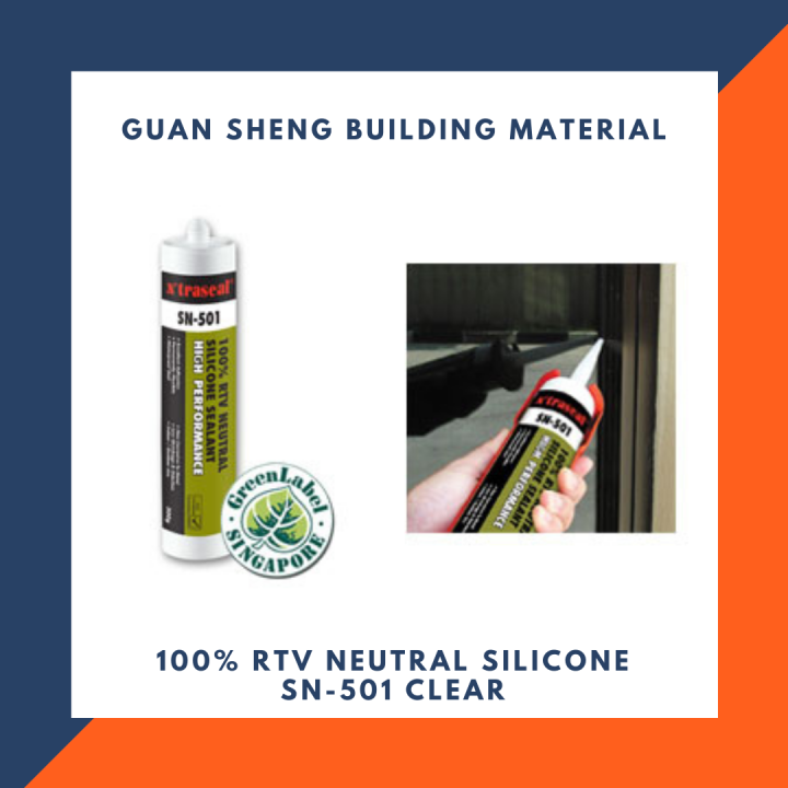 X'traseal SN-501 100% RTV Neutral Silicone Sealant 300g | Lazada
