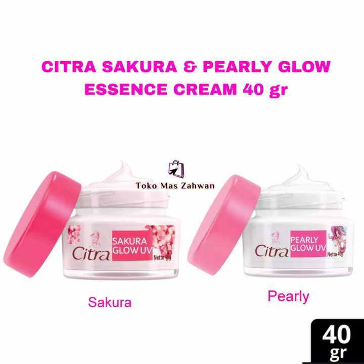 CITRA KRIM WAJAH PEARLY & SAKURA GLOW UV 40G - Cream Wajah Cream Muka Melindungi Dari Sinar UV ...