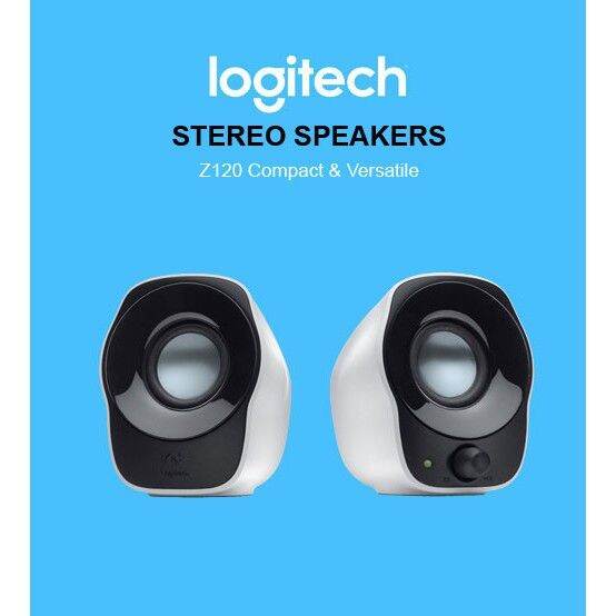 Logitech Z120 Compact USB Stereo Speaker | Lazada PH