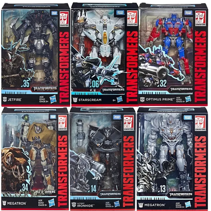 18ซม. Transformers Studio Series SS Series Megatron Bumblebee Ratchet ...