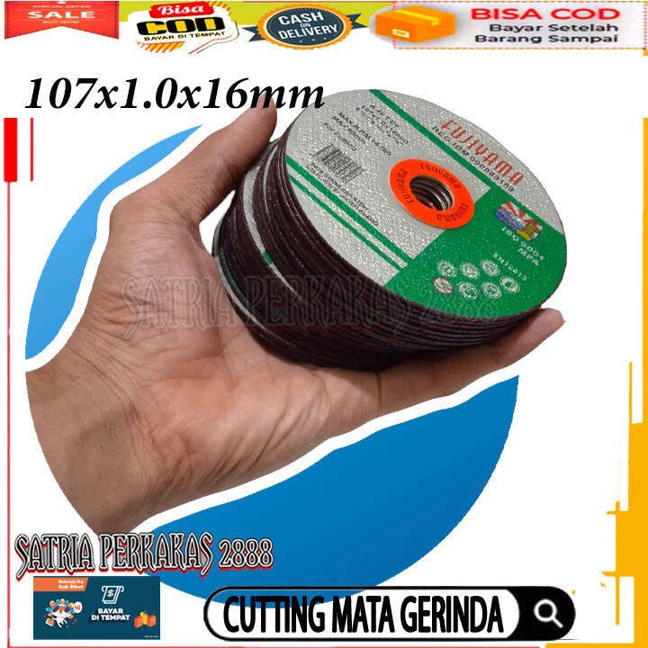 HEMAT [25PCS] FUJIYAMA BATU POTONG GERINDA 4'' Tricraft Cutting Wheel 4 ...