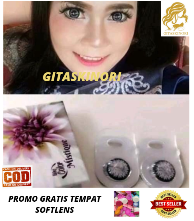 Mistique Softlens Living Color Big Eyes 16mm soflen + GRATIS TEMPAT ...