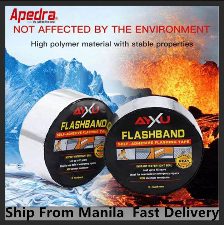Flashband Self Adhesive Tape Waterproof Sealant Roof and Gutters 5CMx5M ...