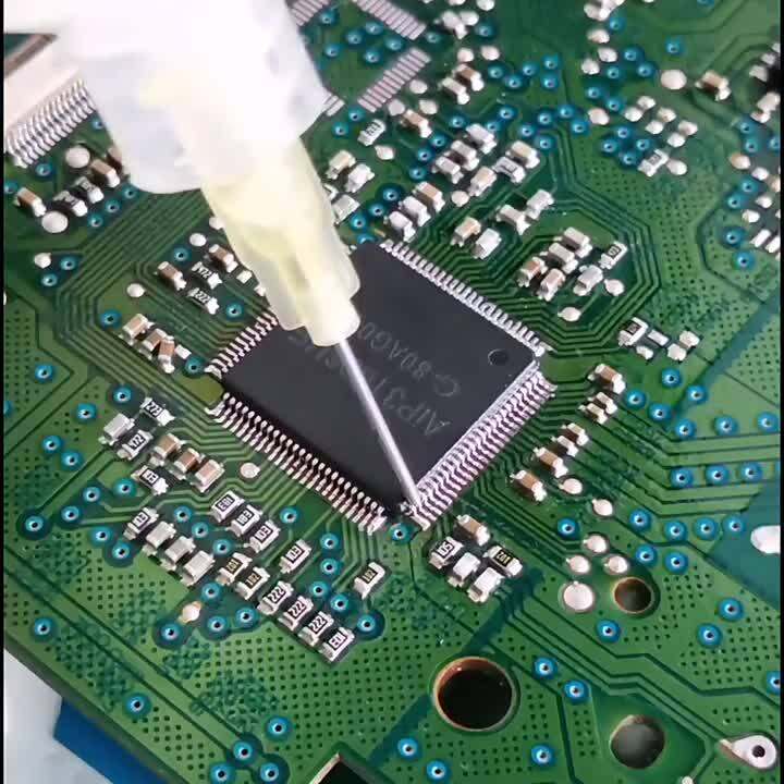 BGA เชื่อมฟลักซ์ NC-559-ASM-UV BGA เข็มฉีดยาบัดกรีฟลักซ์เชื่อมน้ำมันฟ ...