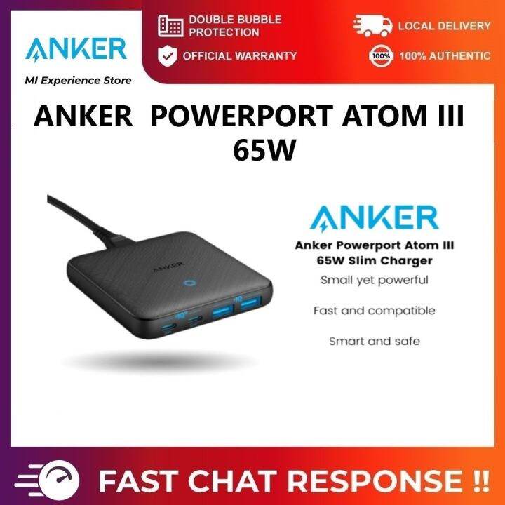 ANKER POWERPORT ATOM III 65W SLIM | Lazada