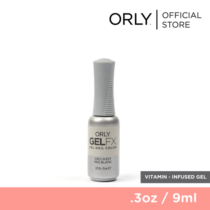 Orly Gel Fx Color Ceci N'est Pas Blanc 9ml | Lazada PH
