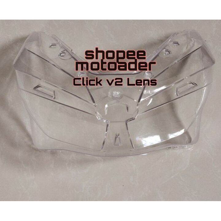 Honda Click 125i/150i V2 Headlight Lens(rinj brand) lens click v2 ...