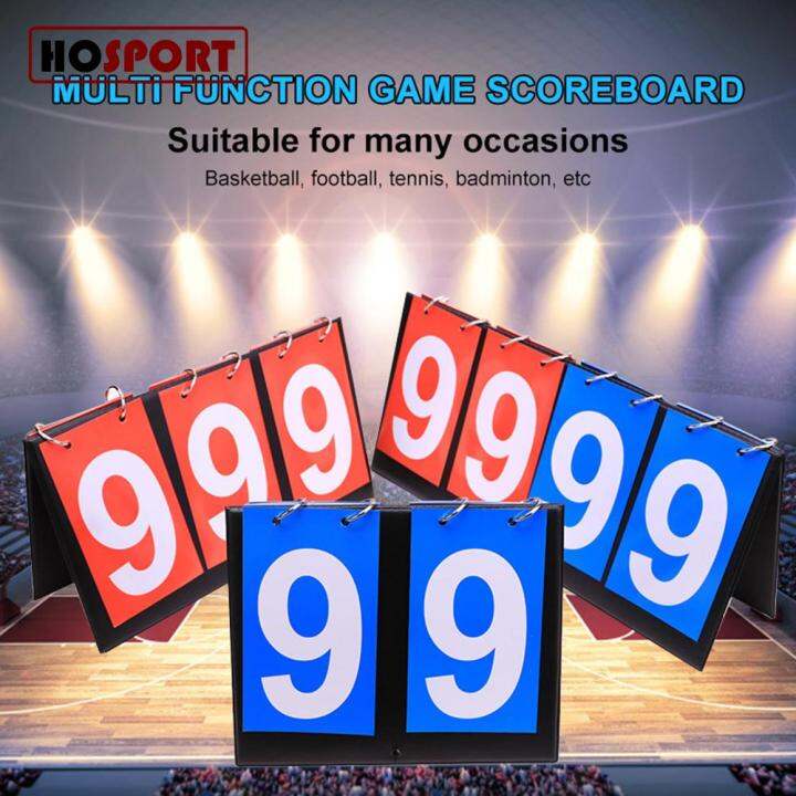 [HOSPORT] 2/3/4 Digit Scoreboard Referee Sports Soccer Basketball ...