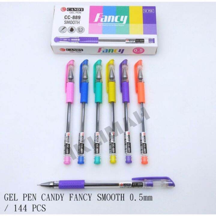 PULPEN CAIR SQUEEZY FANCY / GEL PEN SQ889 / PENA JEL | Lazada Indonesia
