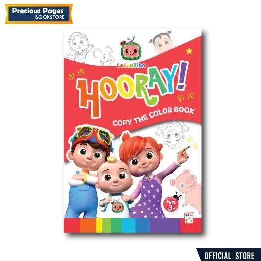 Cocomelon - Hooray! Copy The Color Book | Lazada PH