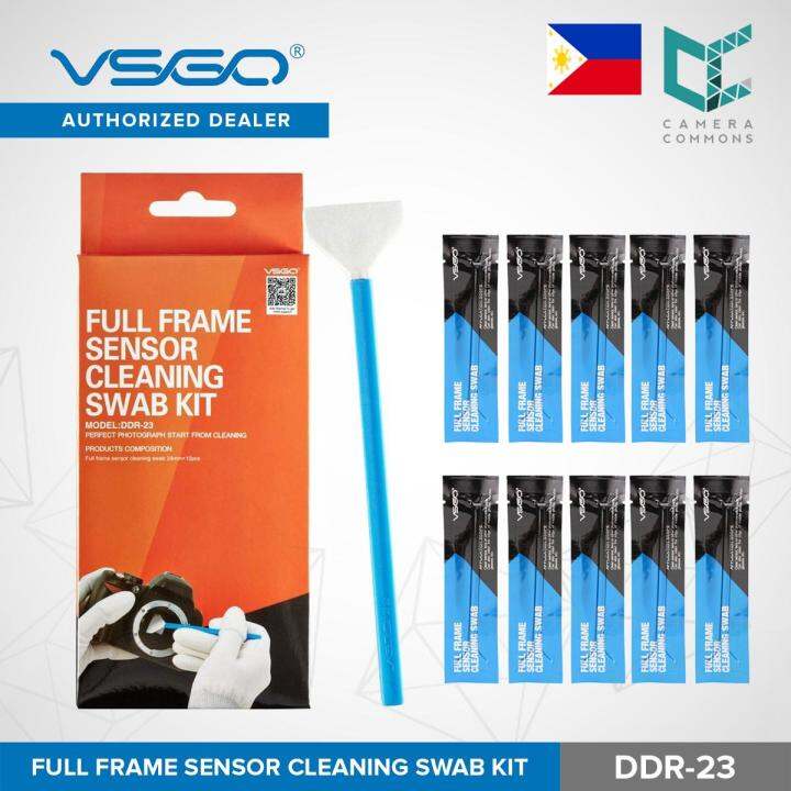 VSGO DDR-23 DSLR SLR Camera Full-Frame Sensor Cleaning Kit 10x24mm ...