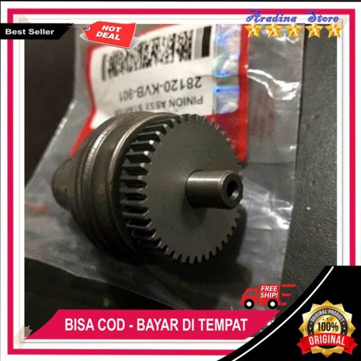 Pinion Scoopy FI Original Gigi Stater Starter Pinion Granat Geranat ...