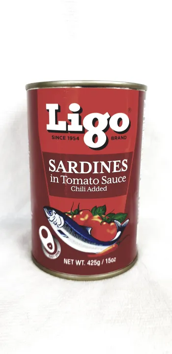 Ligo Sardines Red Chilli 425g | Lazada PH
