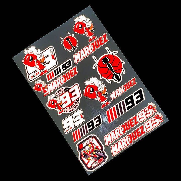 3M Logo Highly Reflective Motorcycle Side Strip Bike Helmet Sticker Car ...