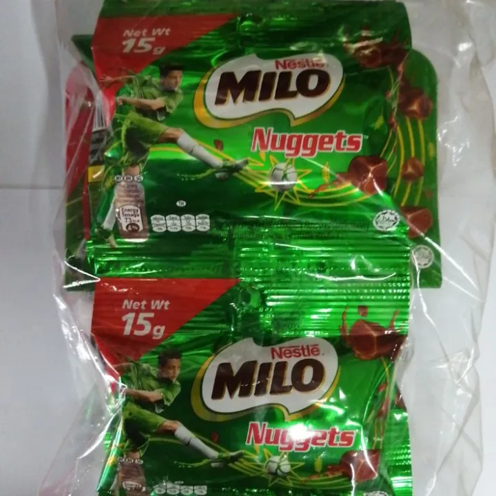 milo nuggets 15G *12pcs | Lazada