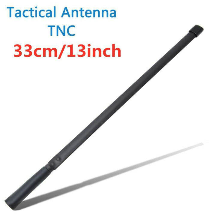 ABBREE TNC Connector VHF UHF Dual Band Foldable Tactical Antenna For ...