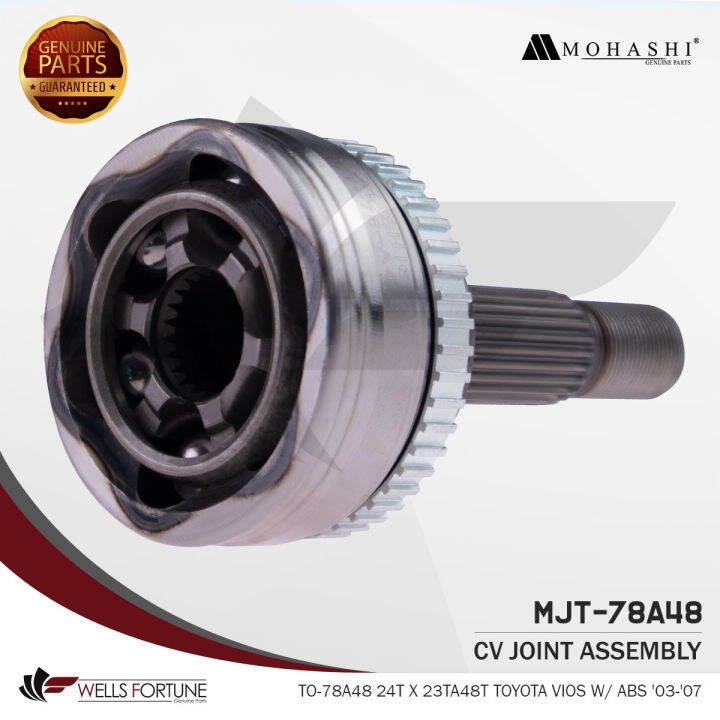TOYOTA VIOS W/ ABS '03-'07 MOHASHI CV JOINT ASSEMBLY | Lazada PH