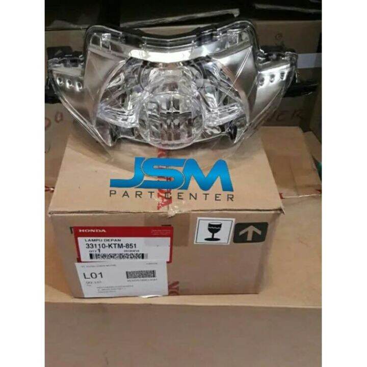 Reflektor Lampu Depan Headlamp Honda Supra X 125 Lama Kualitas | Lazada ...