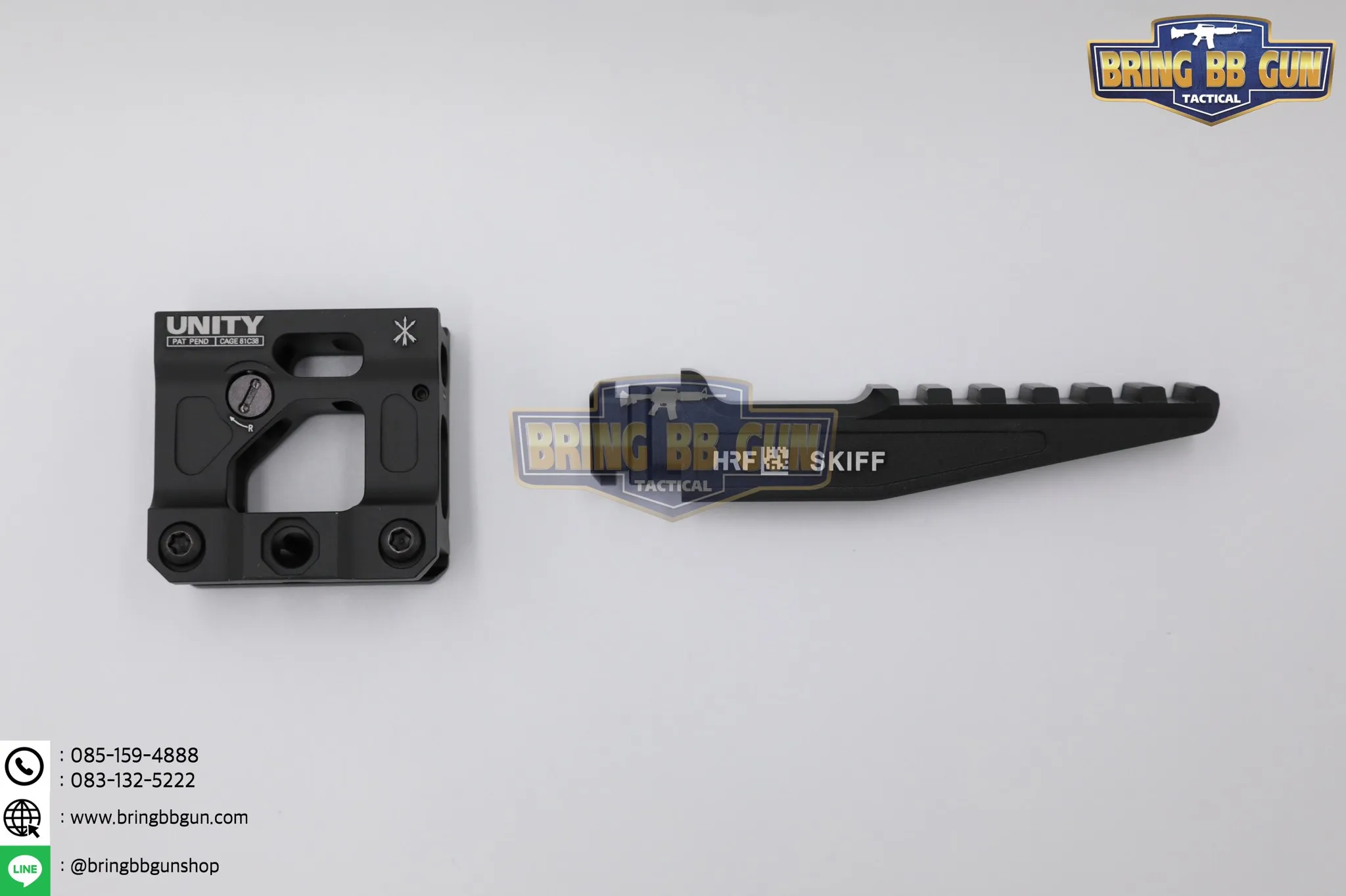 รางเสริม ยี่ห้อ HRF รุ่น Skiff ขาจับดอท Unity Fast (ขาUnity T1/T2 ...