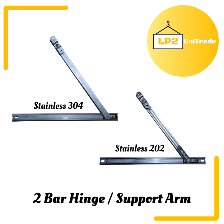 MAX 2 Bar Hinge (Stainless304) / MAX 2Bar Hinge / MAX Supporting Arm ...