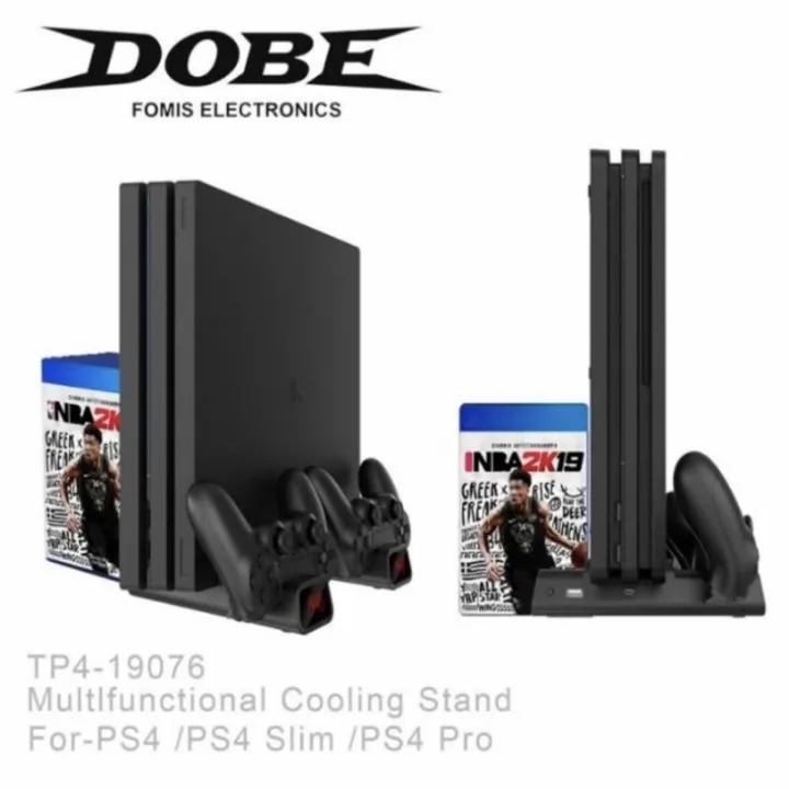 DOBE MULTIFUNCTION COOLING STAND FOR PS4 SLIM PS4 PRO | Lazada PH