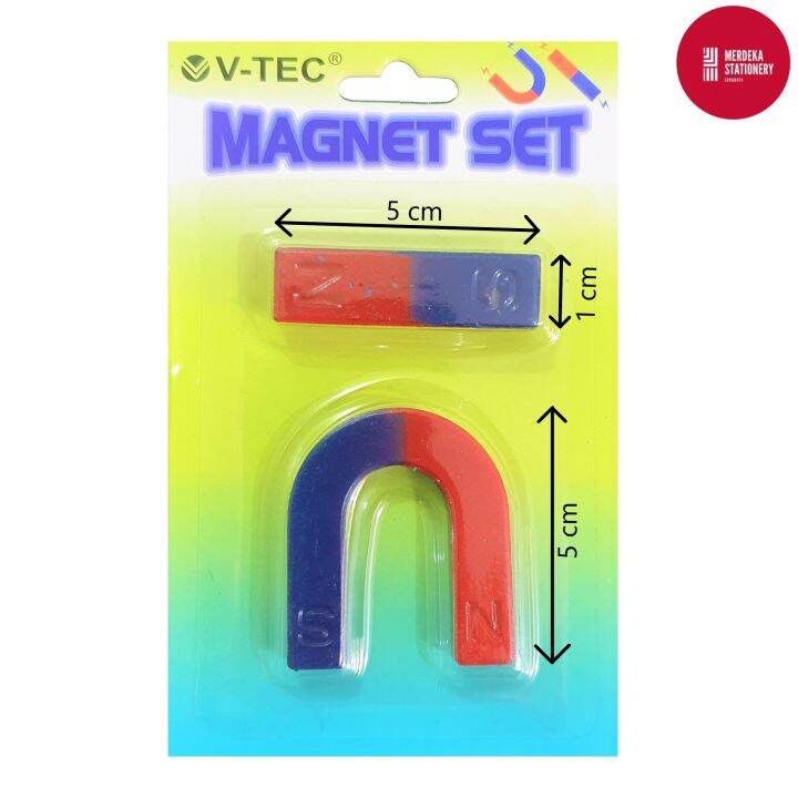 Magnet/Magnit Batang/U Game/Mainan/Edukasi/Belajar 2 Kutub Anak-anak V ...