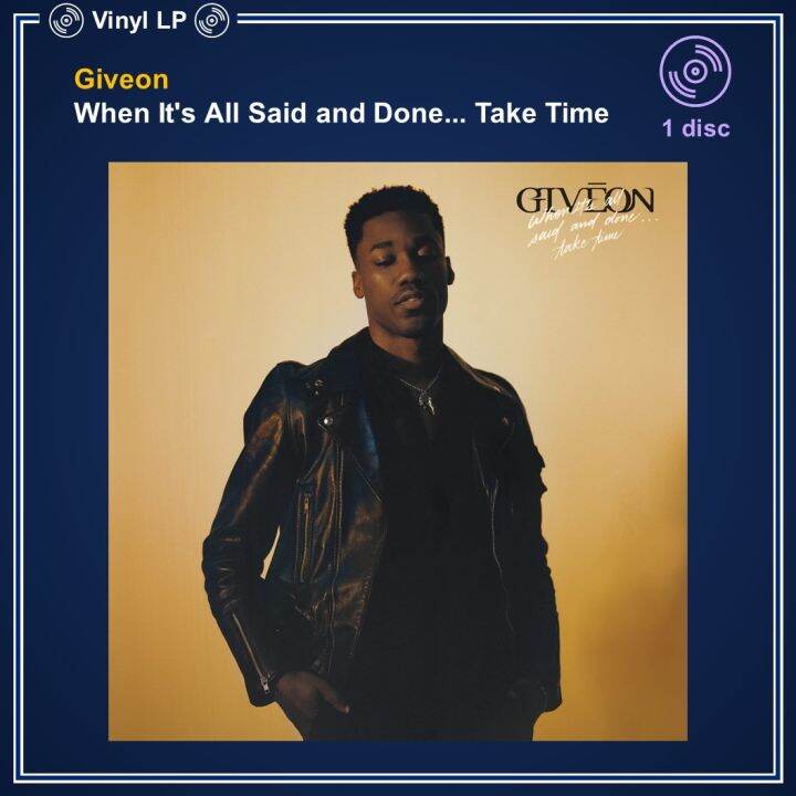 [แผ่นเสียง Vinyl LP] Giveon - When It's All Said and Done... Take Time ...
