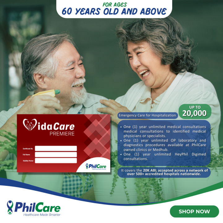 PhilCare - VidaCare Premiere (Prepaid health card / Health card ...