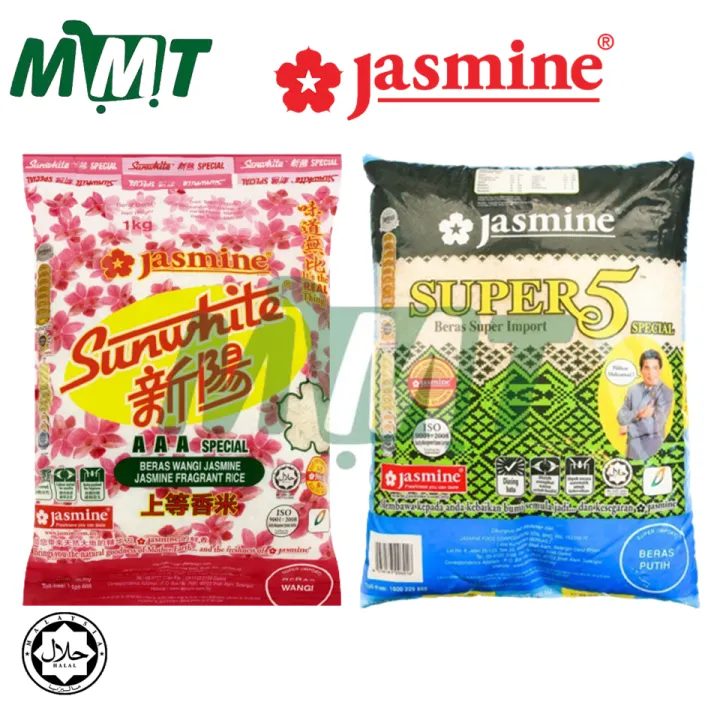 1kg Jasmine Sunwhite AAA / Super 5 Rice Special Super Import 1kg | Lazada