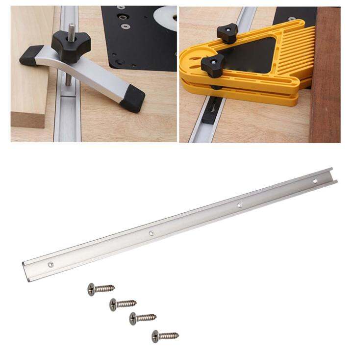 SunniMix Aluminum T Track with Predrilled Mounting Holes and Screws for ...