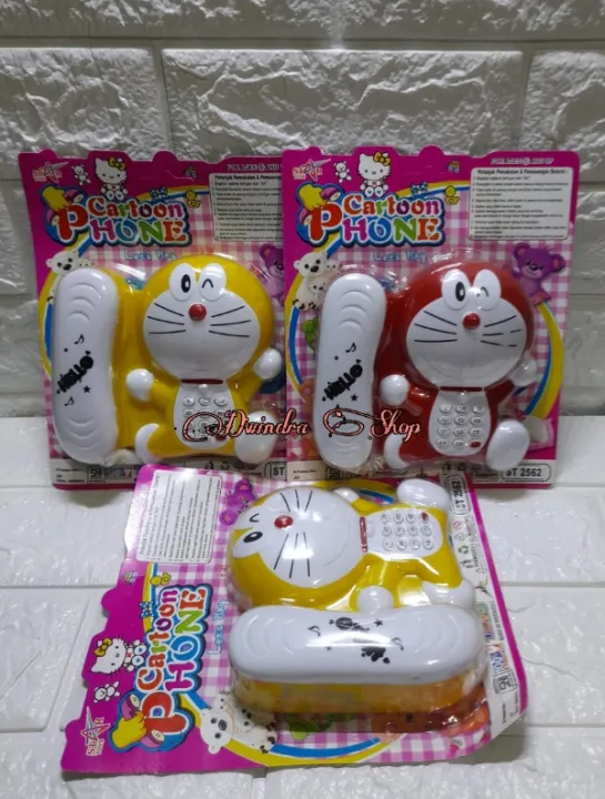 MAINAN POPULER TELFON KARAKTER BISA NYALA ADA SUARA | Lazada Indonesia