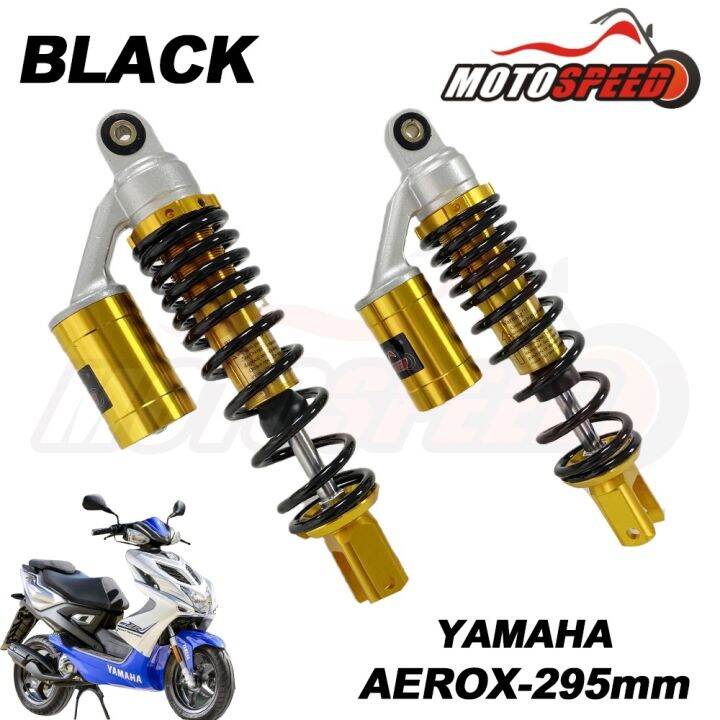 1 Pair Rear Shock Absorber With Gas Tank 295mm For Aerox NMAX Pcx Xmax Rusi | Lazada PH