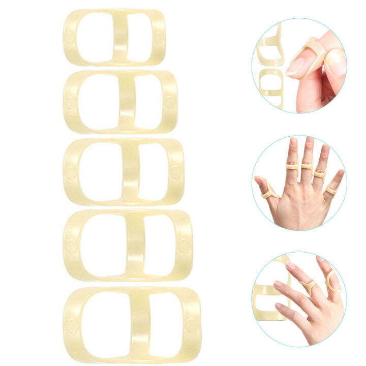 iobhtvye 5 Pcs Finger Splint Oval 8 Splints Immobilization Plaster ...