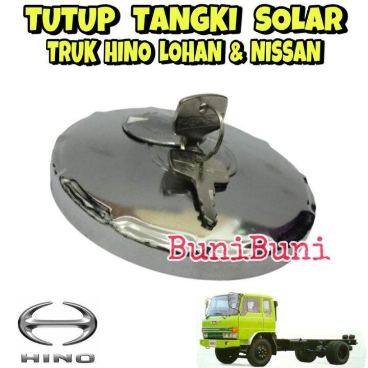 Tutup Tangki / Tengki Minyak Solar Mobil Truk Hino Lohan Lama / Ranger ...
