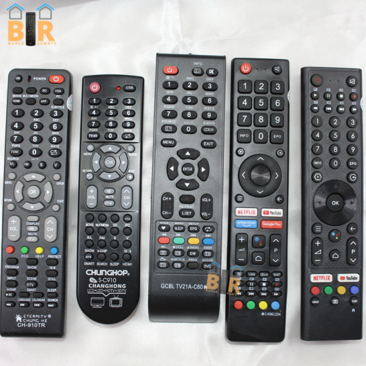Remot Remote Smart TV Multi Universal LCD LED CHANGHONG INFRARED Chiq ...