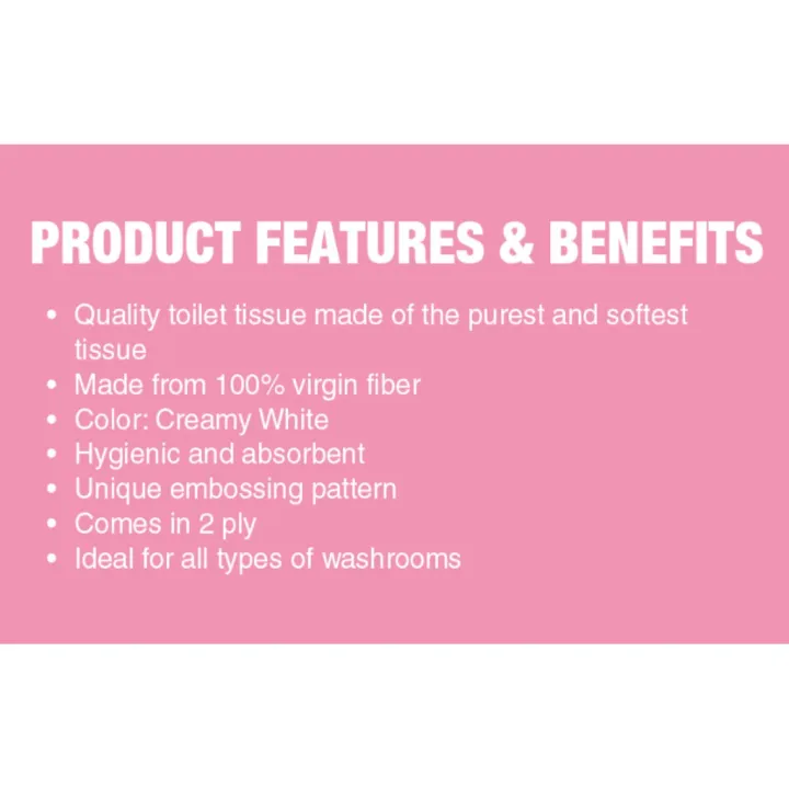 Soft Bloom Bathroom Tissue 2 Ply 150 Pulls x 48 Rolls - Napkin Toilet ...