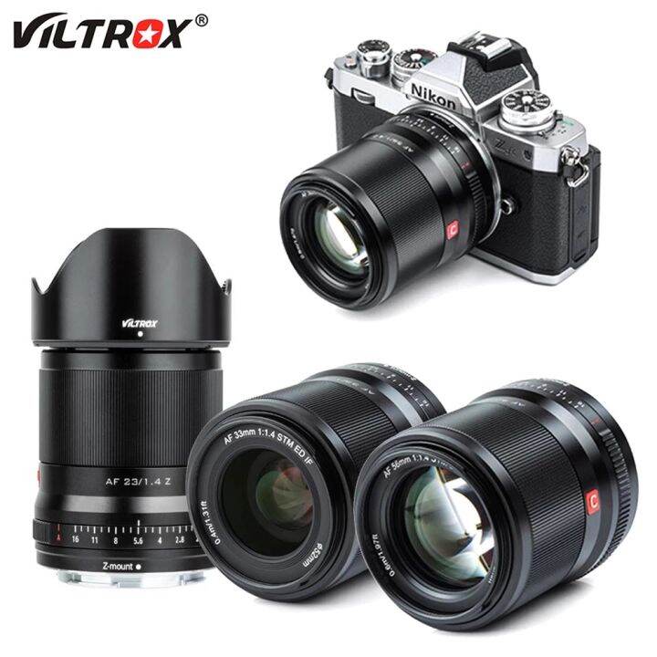 Viltrox 23mm 33mm 56mm F1 4 Z Stm Af Large Aperture Auto Fixed Focus