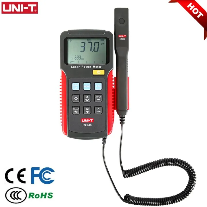 UNI-T UT385 Laser Power Meter Power Analyzer Data Logger Laser Sensor ...