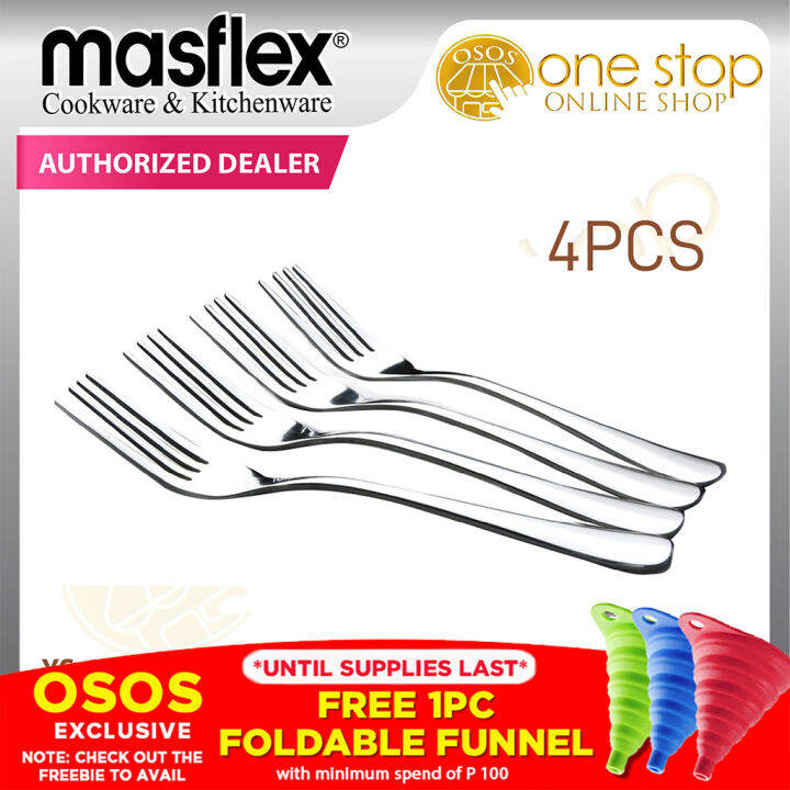Masflex Original 4 Piece Stainless Steel Cutlery Set-Fork YS-92 *OSOS ...