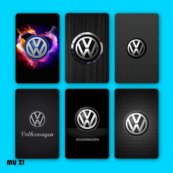 Volkswagen TnG Card STICKER NFC STICKER Waterproof Thick Hard Material ...